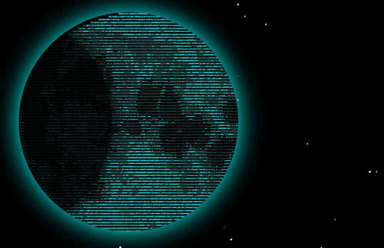 View moon phases as ASCII art