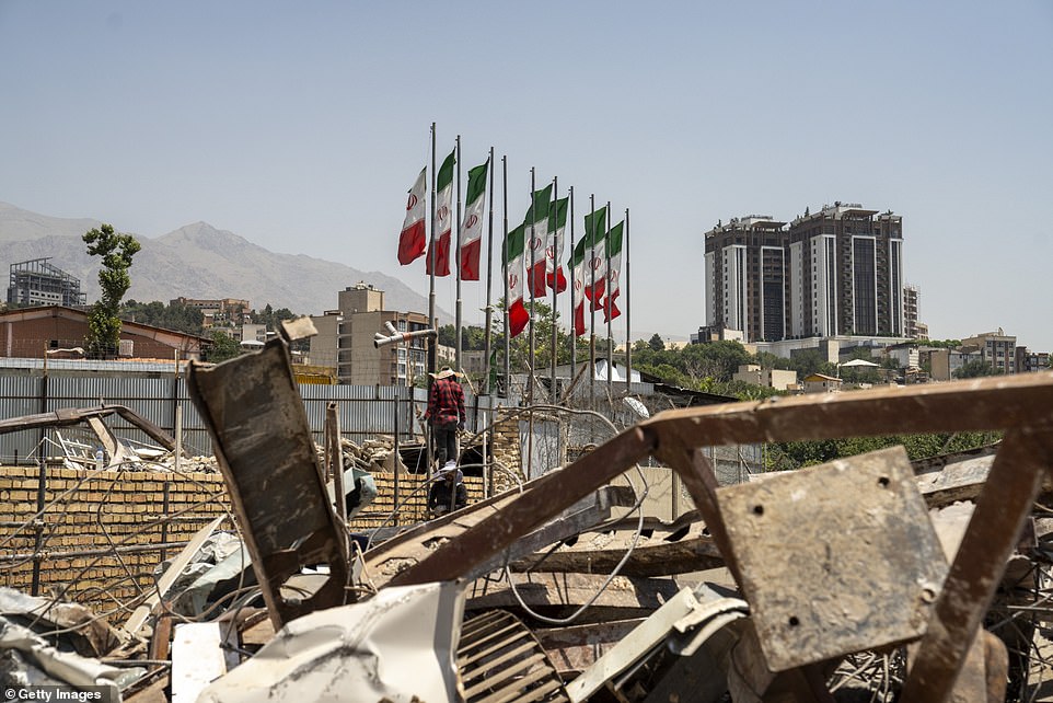 Iranian media publishes footage of Israeli strike on Tehran last month