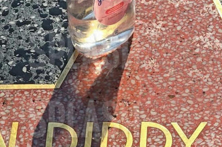 P Diddy's Walk Of Fame star covered in baby oil after rapper was denied ...
