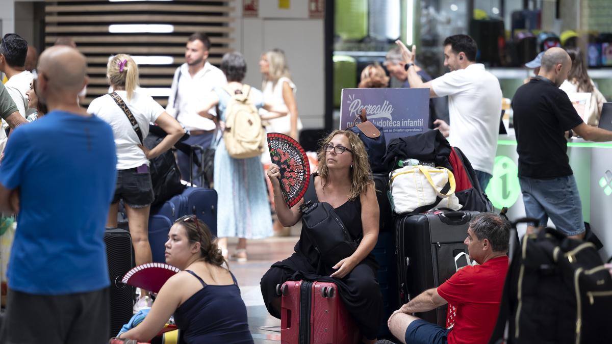 El derrumbe parcial en un túnel provoca retrasos en los trenes de alta ...