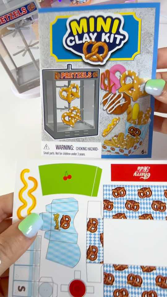 Mini Pretzel Clay Kit #mini #asmr #fivebelow