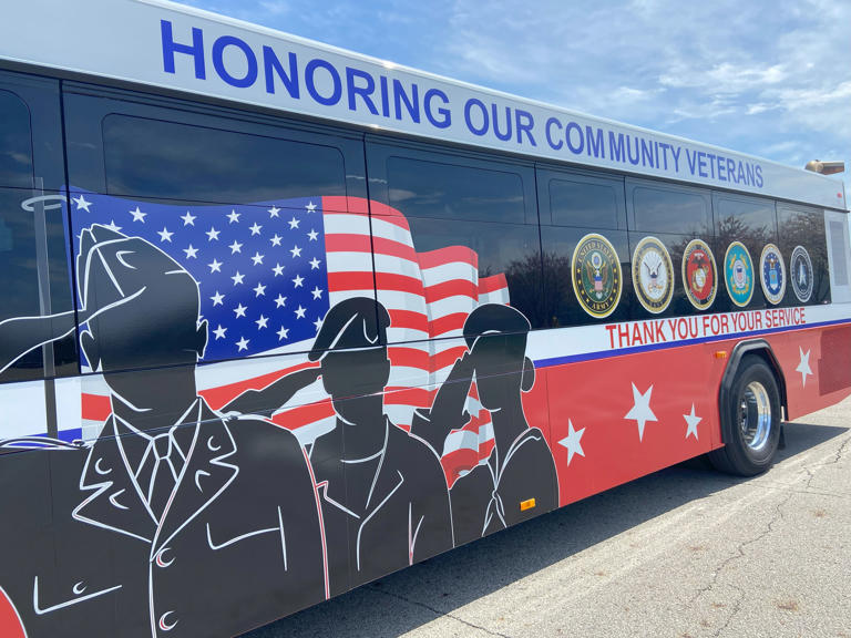 RTA to display veteran themed bus at Americana Fest