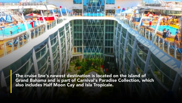 Carnival's Wild New Private Resort, Celebration Key, Makes Waves With ...