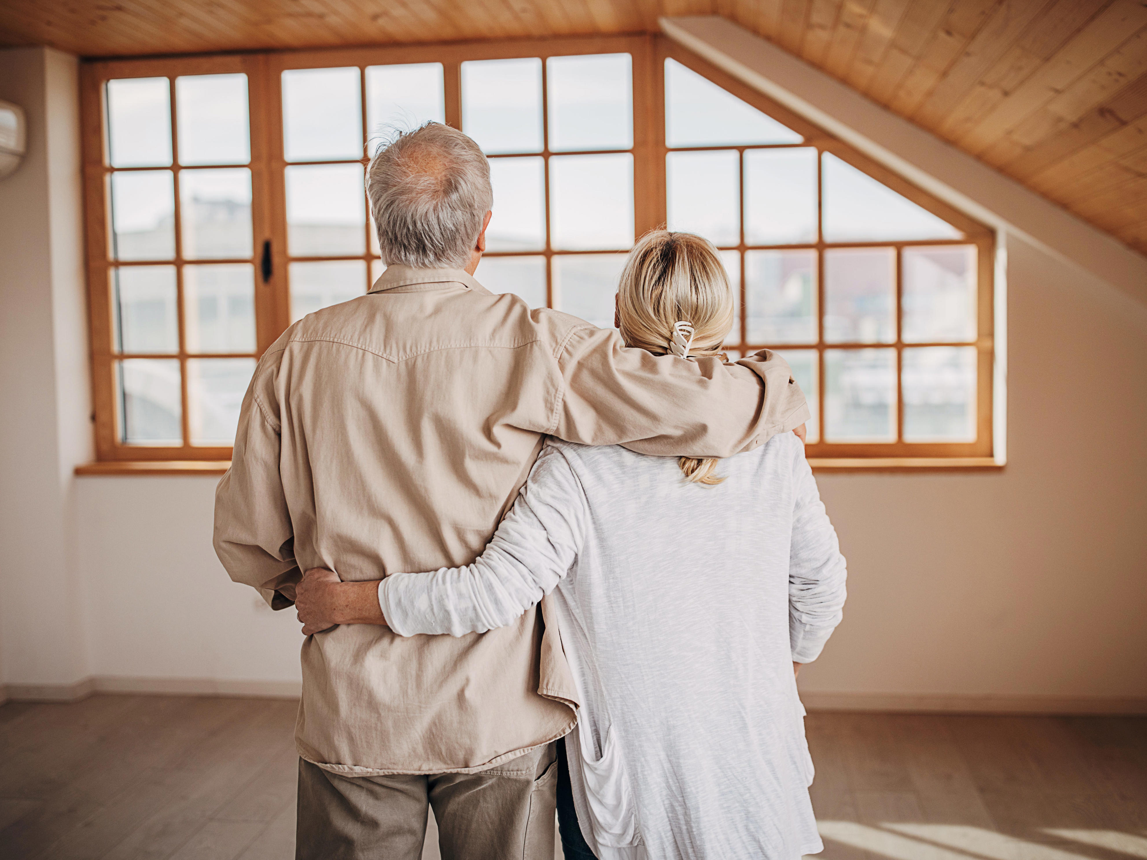 We're empty nesters now, but we're not downsizing. There are too many ...