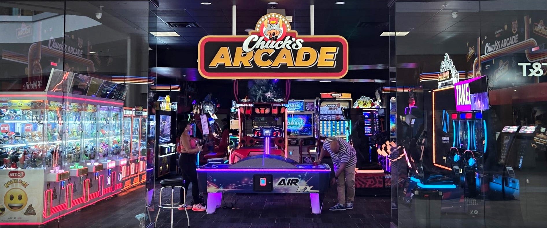 Adults tap into childhood nostalgia at Chuck E. Cheese's new arcade