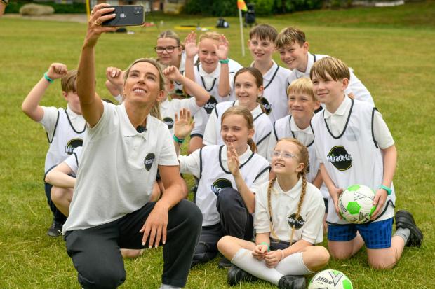 England footballer returns to County Durham roots to inspire next ...