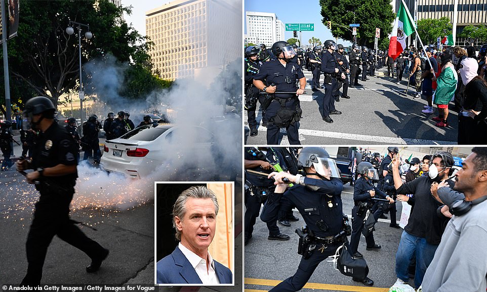 Newsom accepts Trump's offer to 'bail him out' of LA riot damage