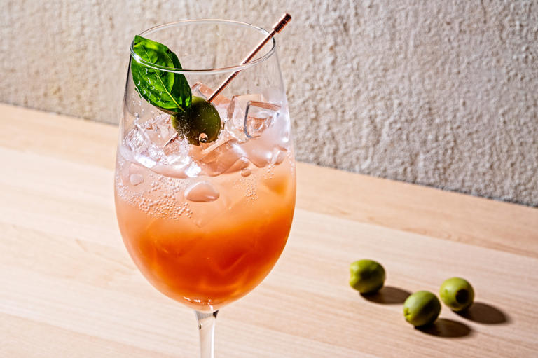 Effervescent spritzes are built for summer sipping