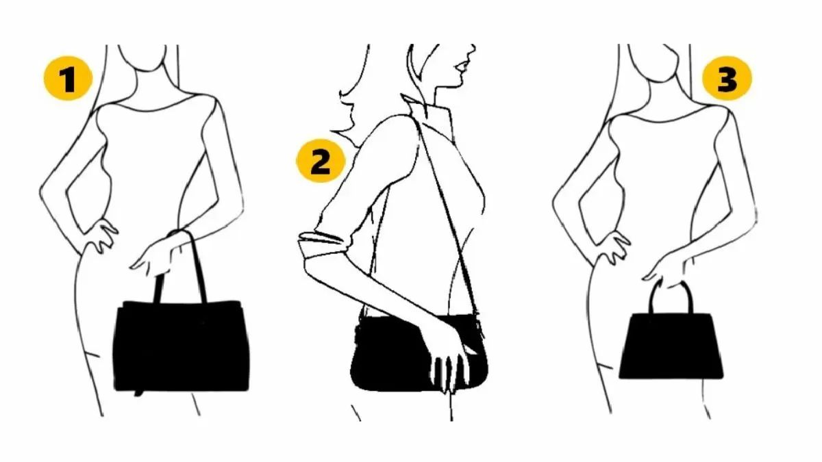 Are You A Practical Woman? The Way You Carry Your Handbag Reveals Your ...