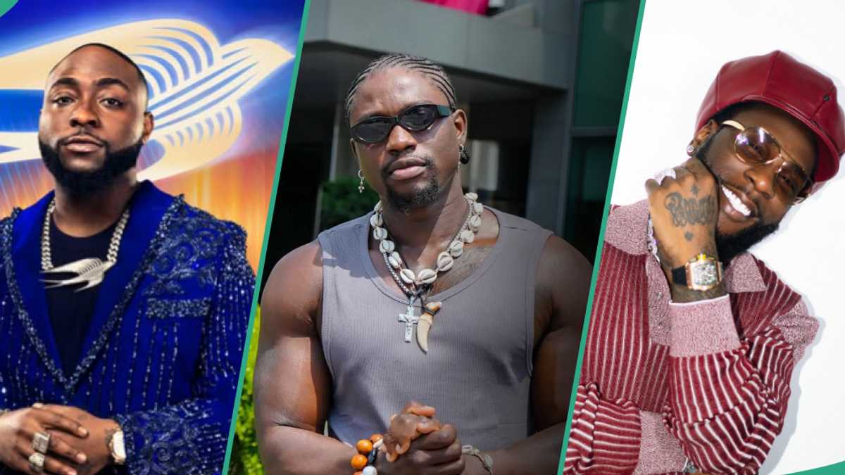 Davido vs Burna Boy: Verydarkman spotted bonding with Odogwu’s family ...