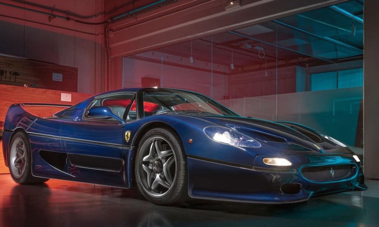 Ferrari F50 Blue Carbon de Don Huayra: Así se hizo esta pieza icónica ...