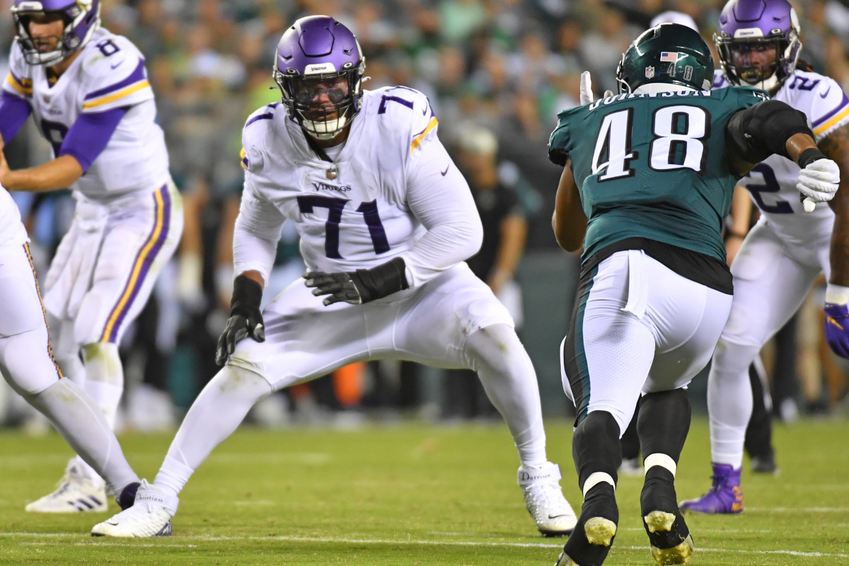 Latest Christian Darrisaw news highlights the Minnesota Vikings ...