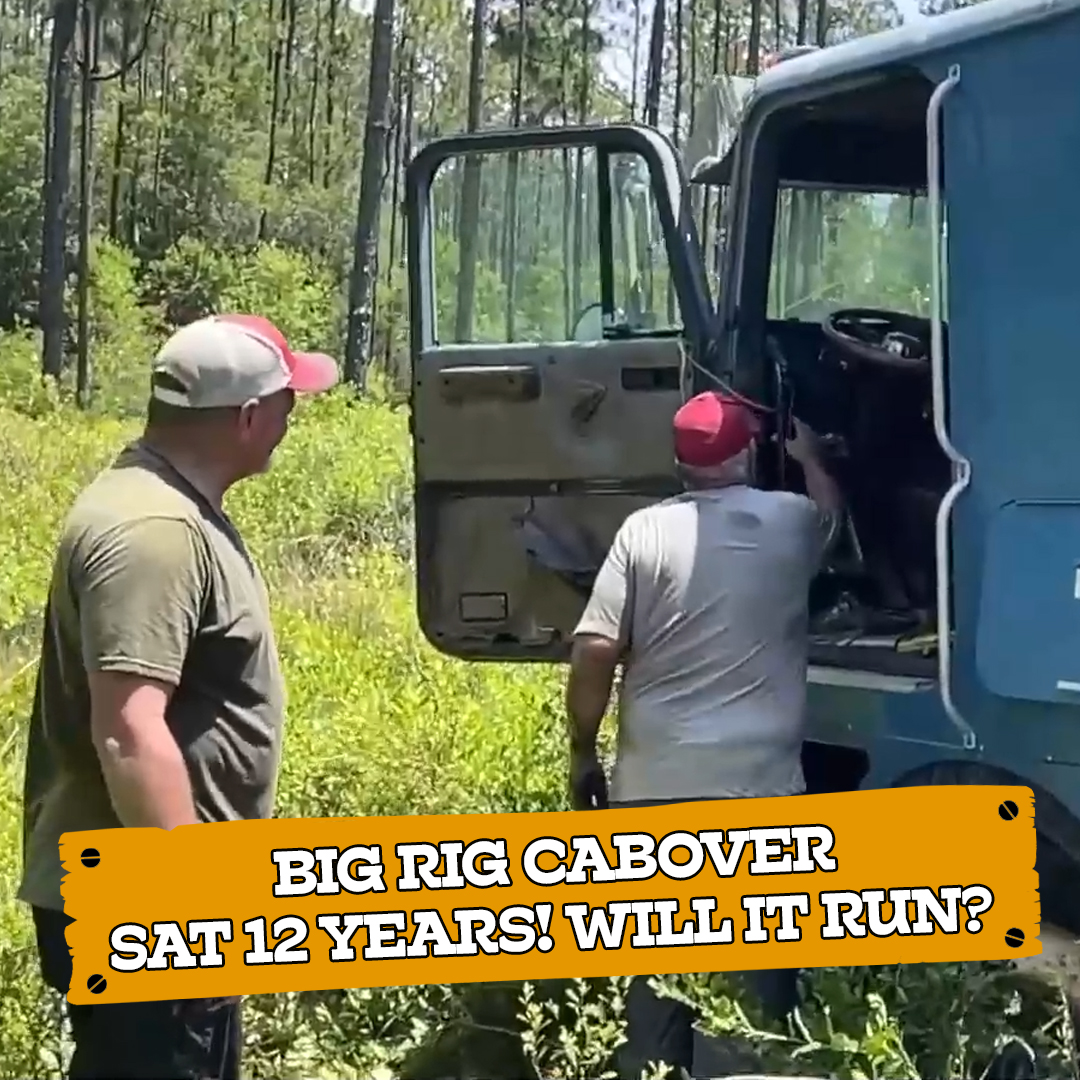 Will This Neglected Big RIG Run On Old Batteries?