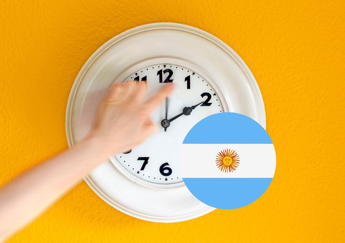 Cuántas horas habría que atrasar el reloj en Argentina con el cambio de ...