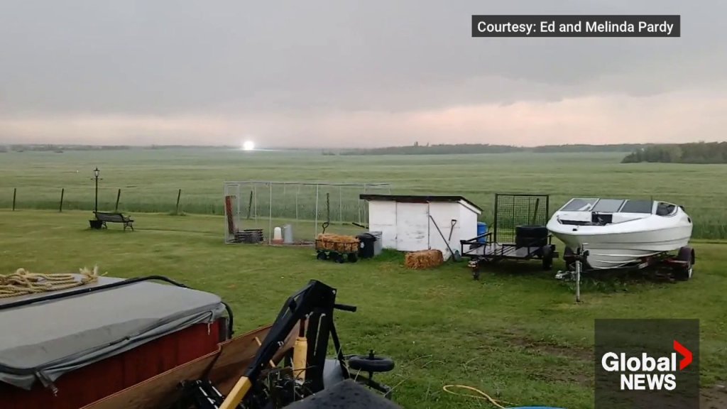 ‘Incredible video’ captured during Alberta storm could be rare ball ...