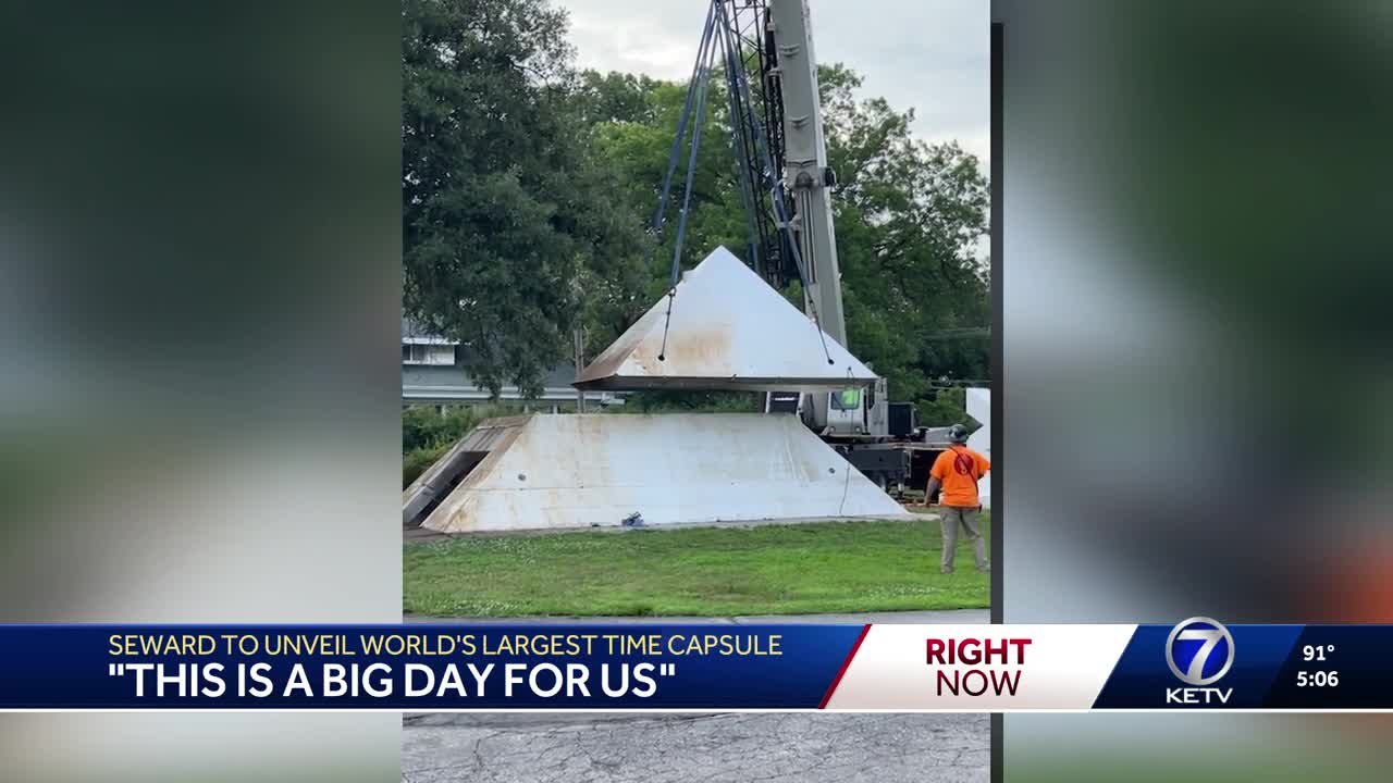 'This is a big day for us': Seward to unveil world's largest time capsule