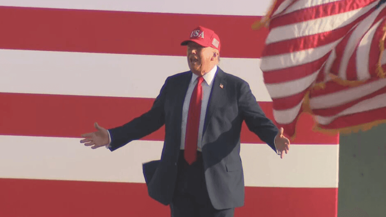 WATCH: President Donald Trump giving speech at Iowa State Fairgrounds