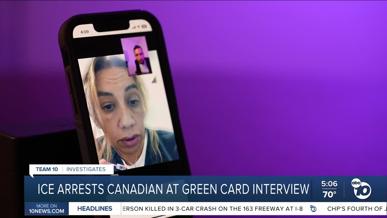 Canadian arrested by ICE at green card interview for being in the U.S ...