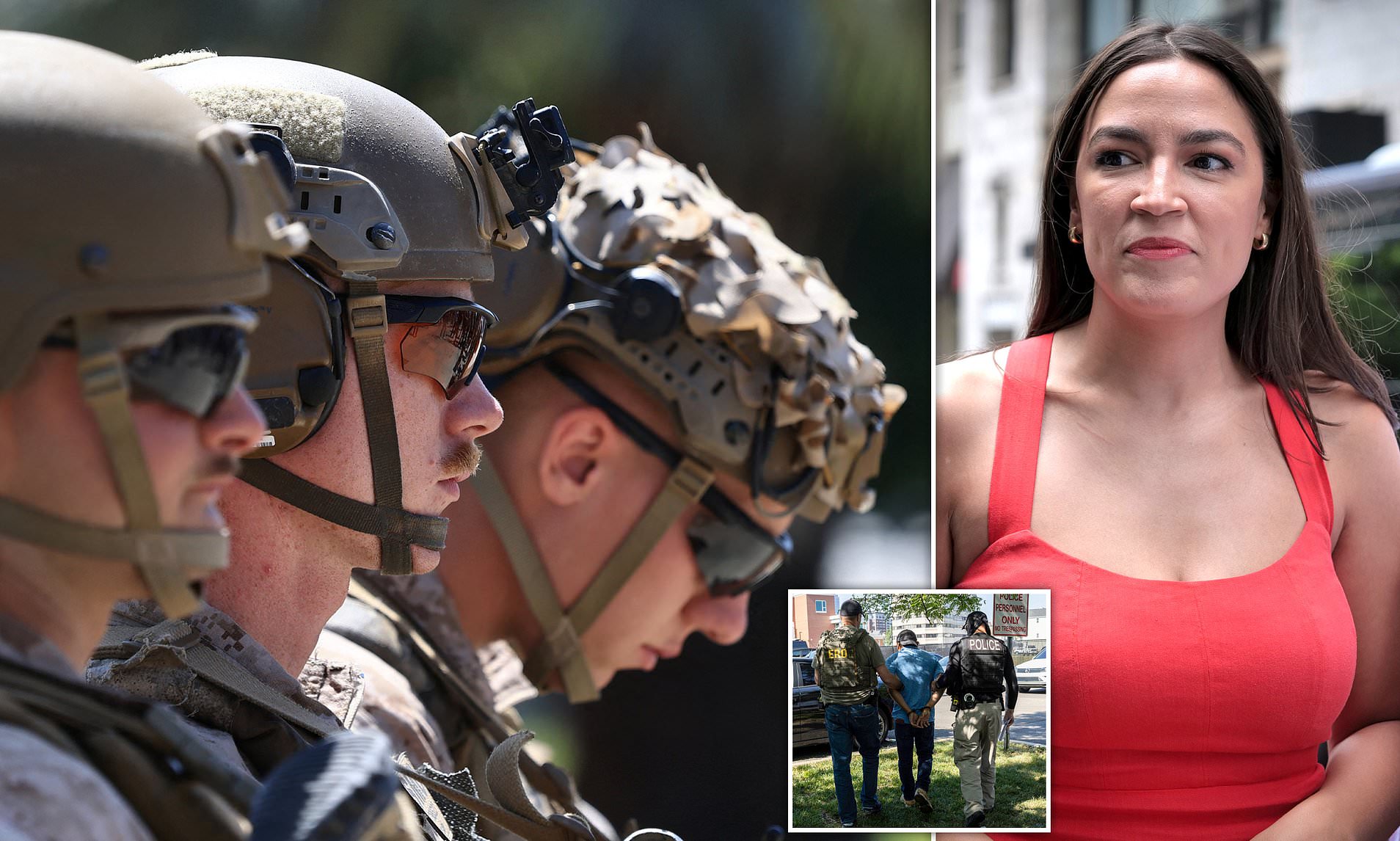 Trump deploys Marines to Florida just weeks after LA riots as AOC goes ...