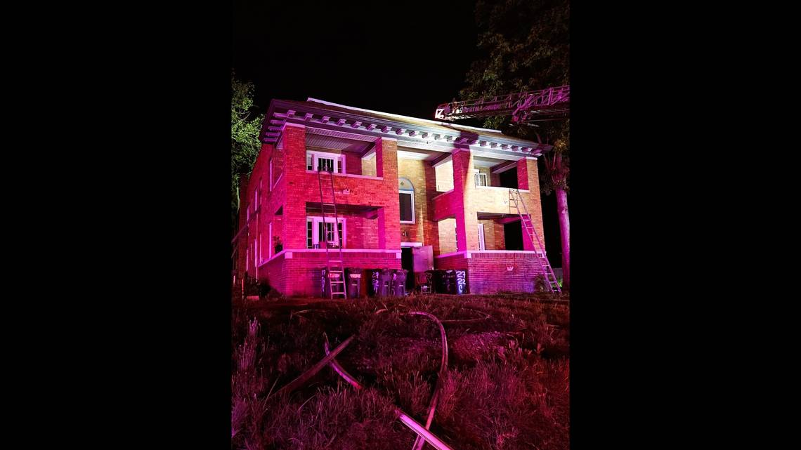Kansas City apartment caught fire while residents were sleeping ...