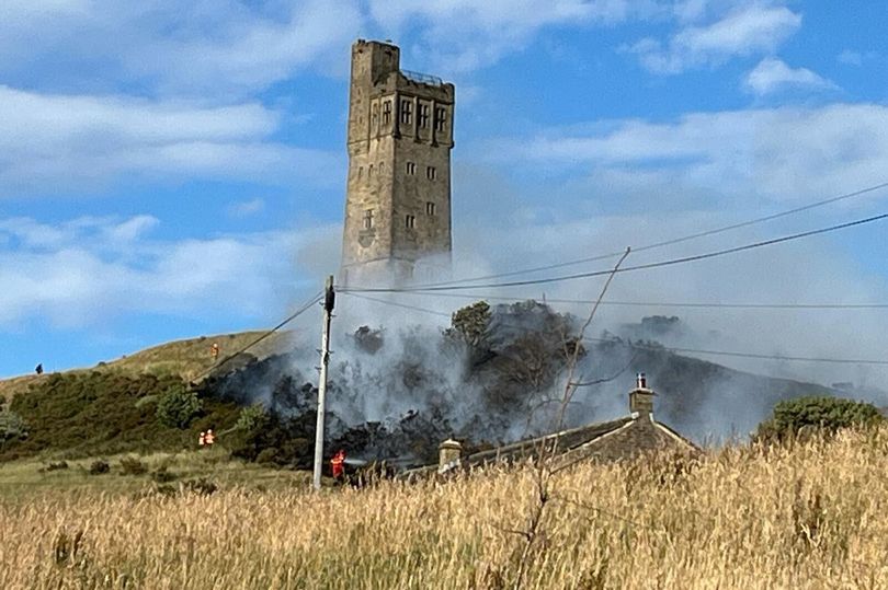 The devastating fires which ravaged Huddersfield in hottest year on record