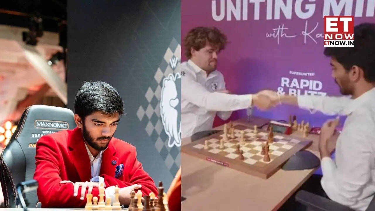 SuperUnited Rapid 2025: Historic WIN! D Gukesh beats Magnus Carlsen again