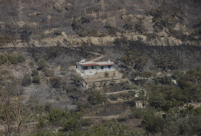 Wildfires rage on Greek island of Crete amid deadly European heat wave