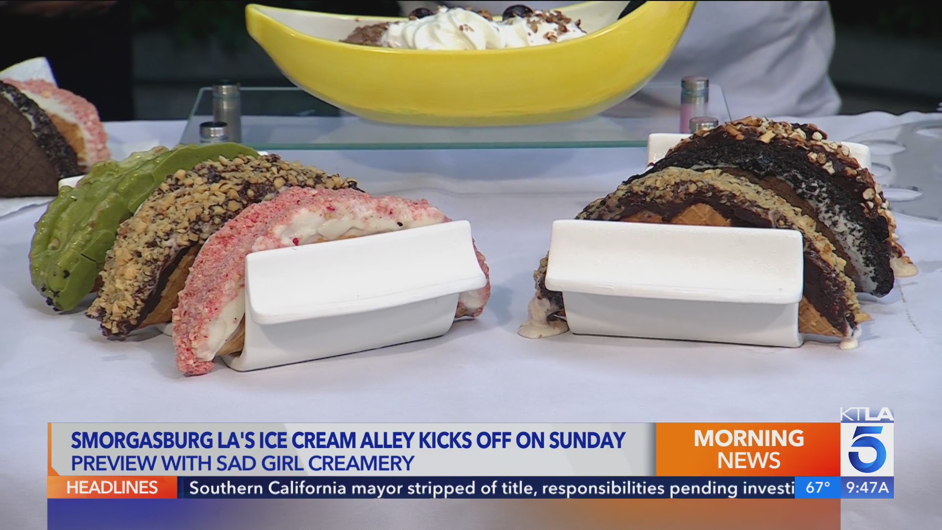 Smorgasburg LA's Ice Cream Alley returns