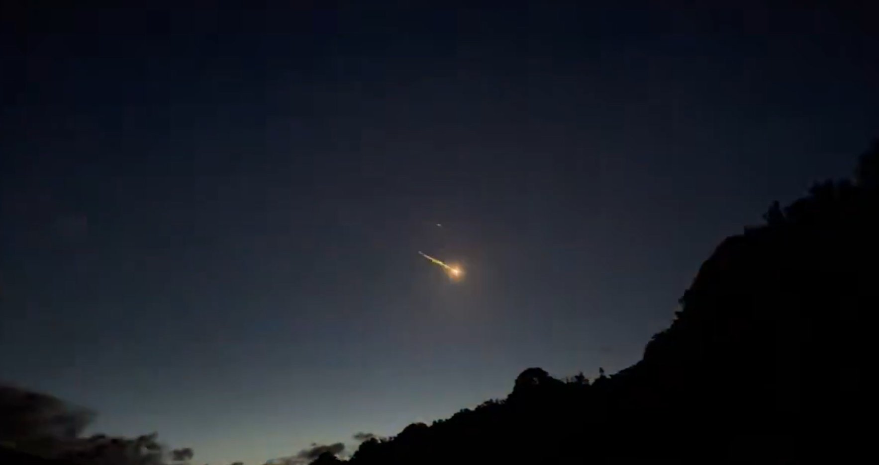 Meteor fireball lights up skies across Scotland