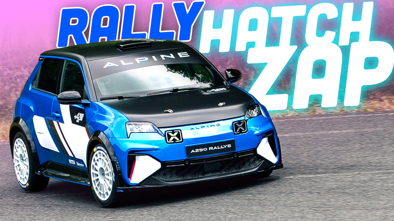 The Alpine A290 Rallye Is An All-Electric Rally Car For Base Corvette Money