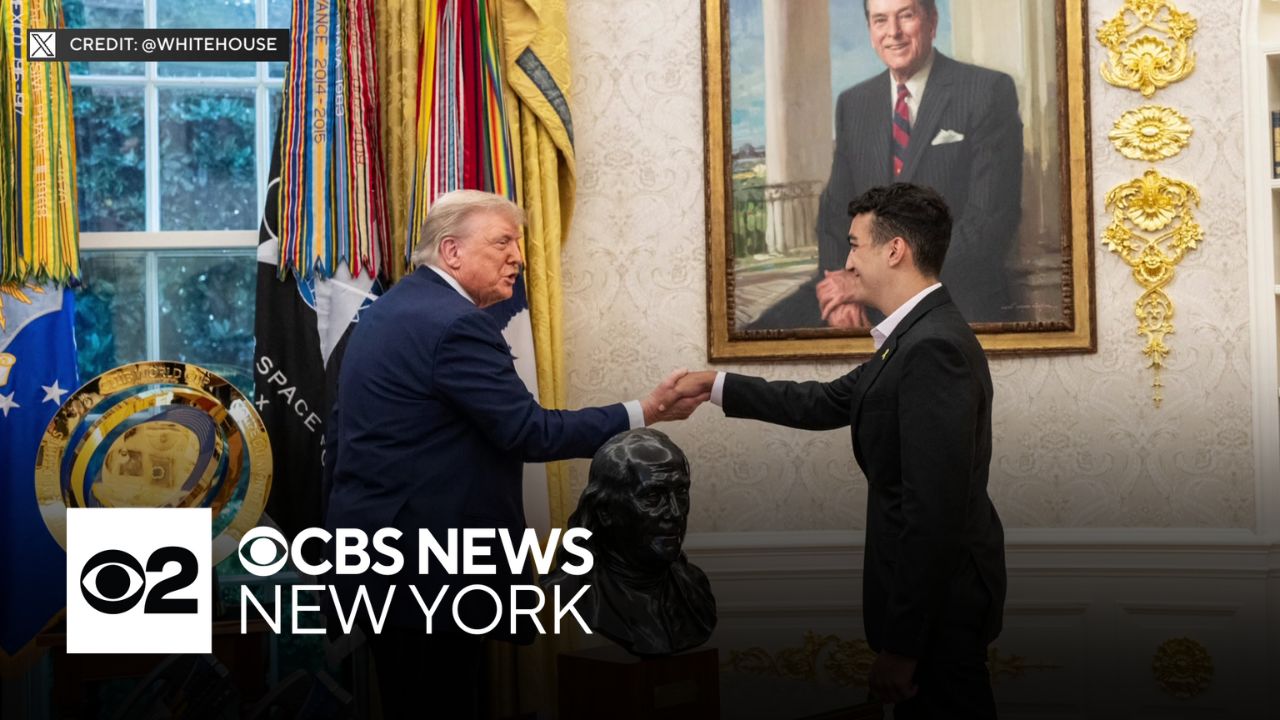 Edan Alexander meets with President Trump