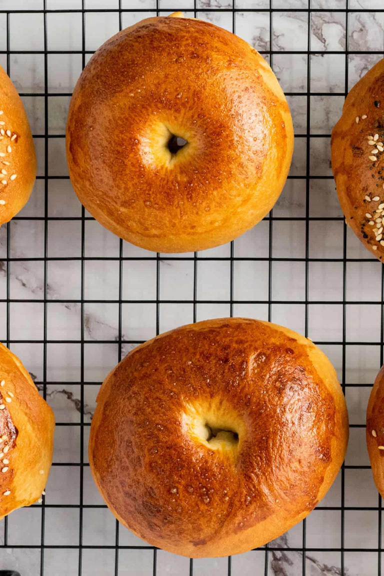 Authentic Egg Bagels