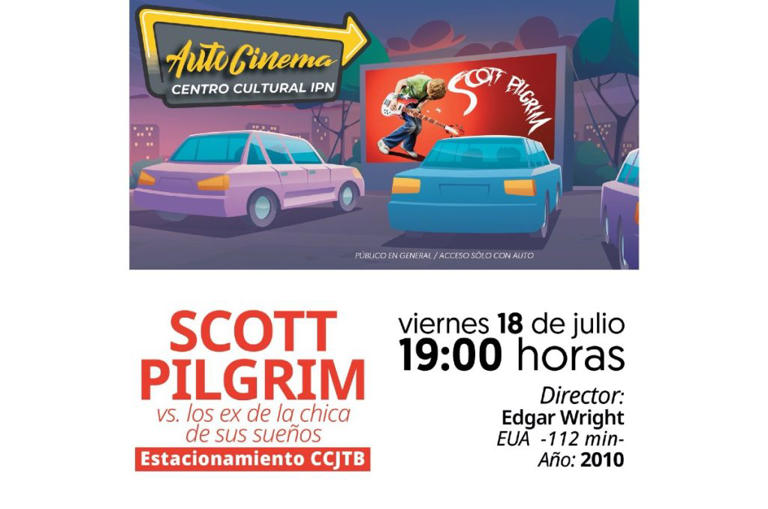 Autocinema del IPN proyectará Scott Pilgrim vs The World ¡Gratis!