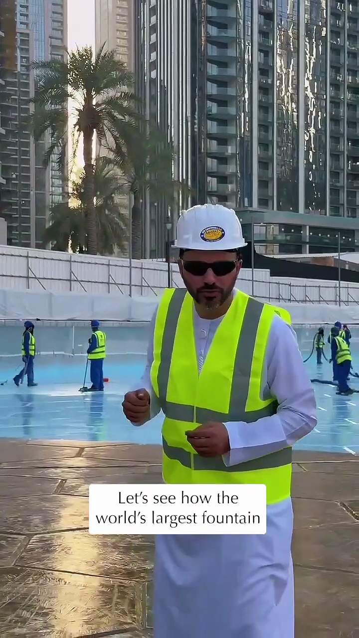 Ever wondered how Dubai Fountain is maintained?