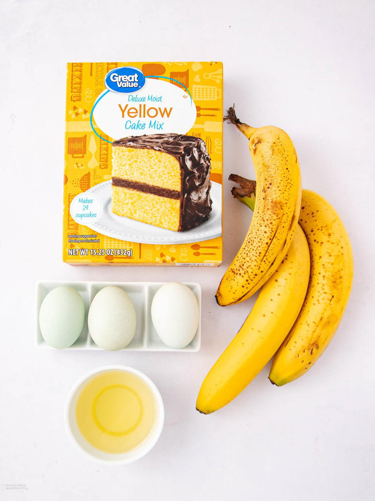 Quick Banana Bread Using Cake Mix Recipe