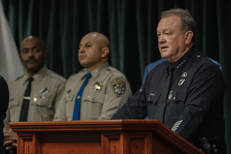 LAPD chief instructs officers to verify identity of federal immigration ...
