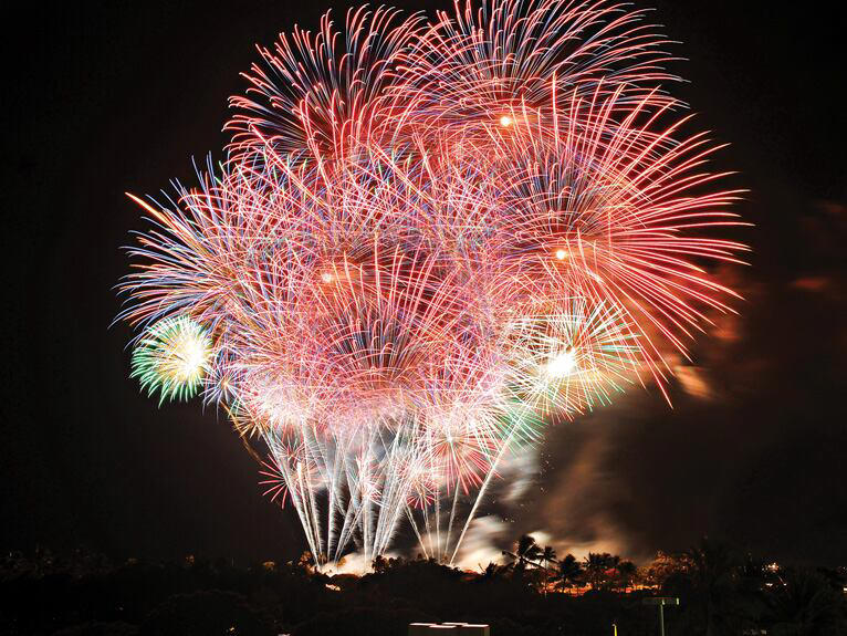 New Year’s Eve fireworks displays in Hawaii