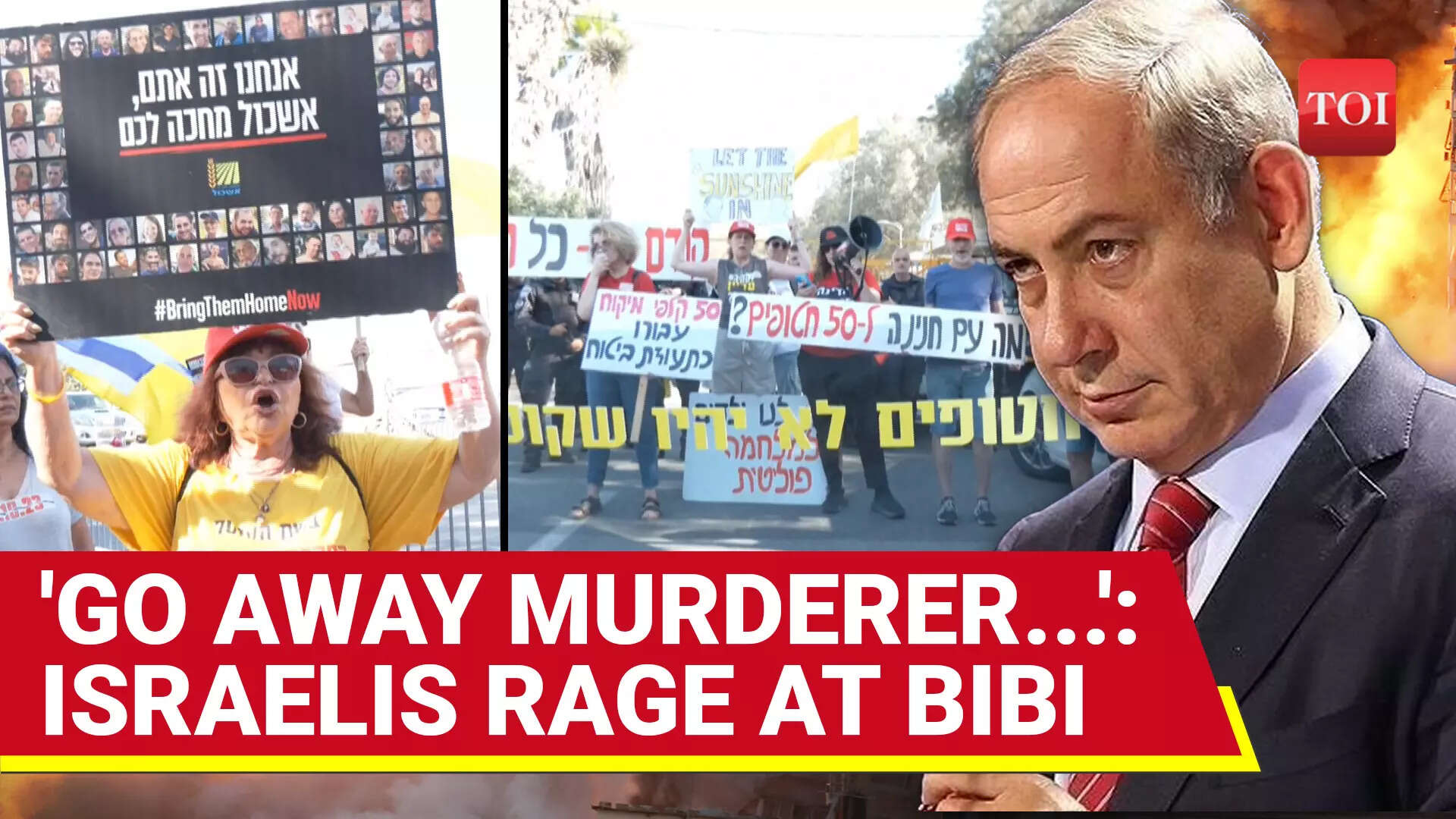 Netanyahu ‘Runs For Cover' As Angry Israelis Erupt; Bibi's Nir Oz Visit ...