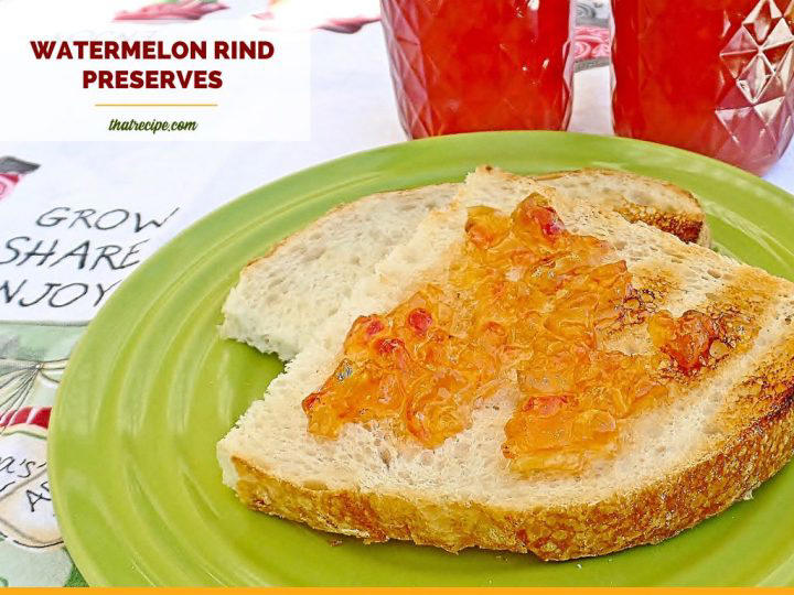 Watermelon Rind Jam: Bursting with Flavor