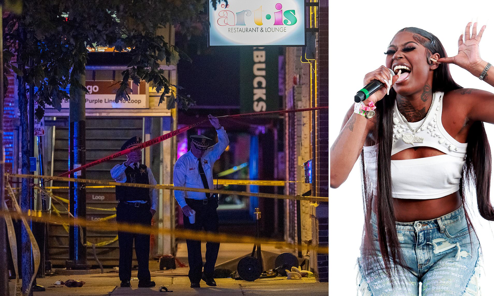 Four killed and dozens injured after gunfire erupts at popular rapper's ...