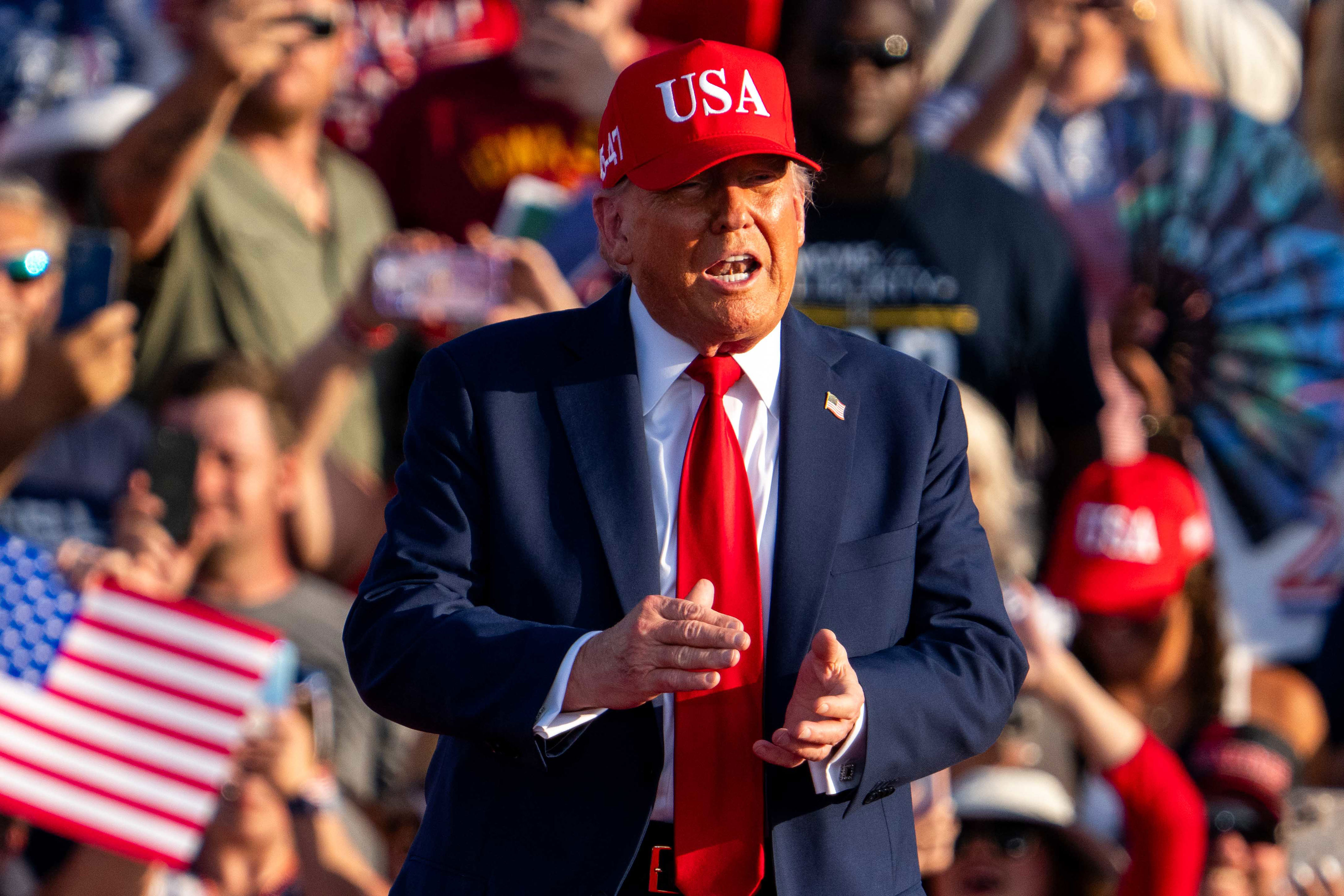 Donald Trump will speak in Iowa soon. How to register for tickets