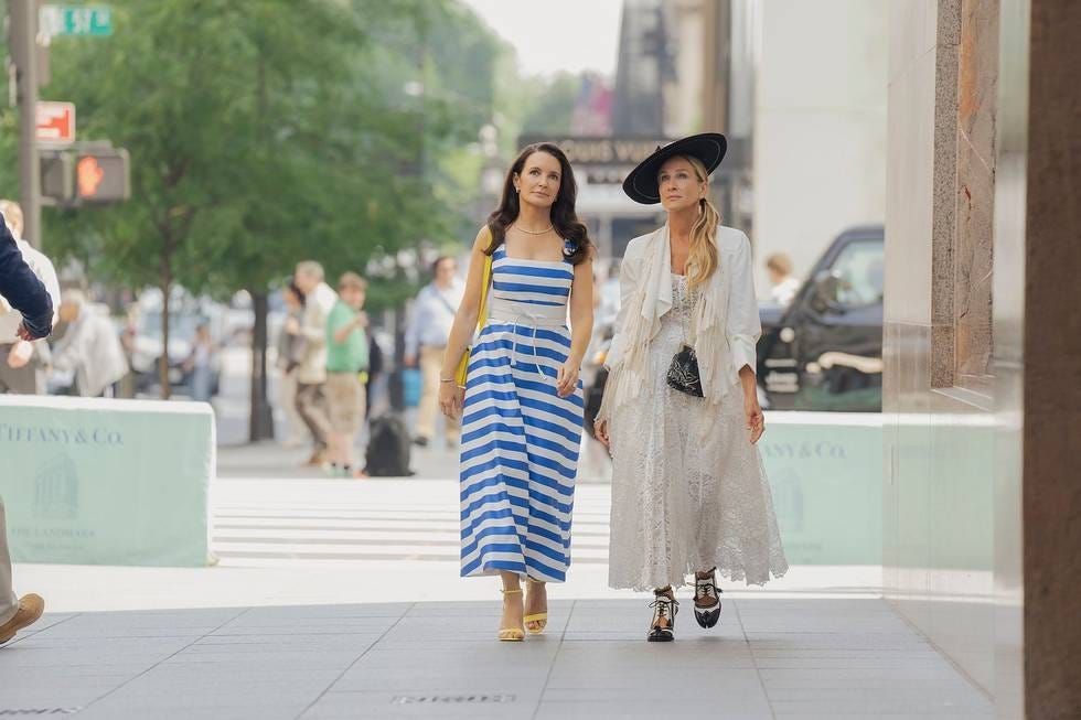 'And Just Like That': Sarah Jessica Parker, Kristin Davis unpack that ...