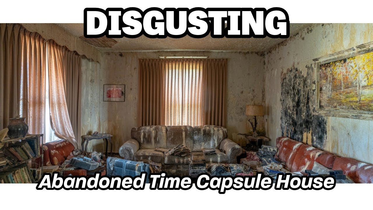 The Abandoned 1970s Time Capsule House Was a Death Trap