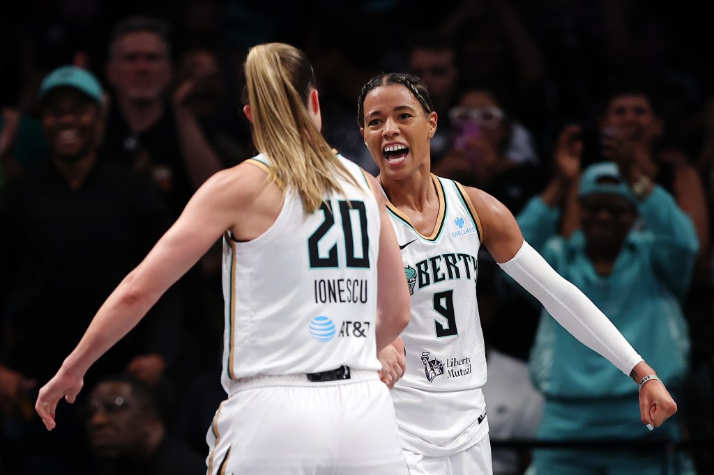 Natasha Cloud, Sabrina Ionescu lead Liberty to comeback win over Sparks