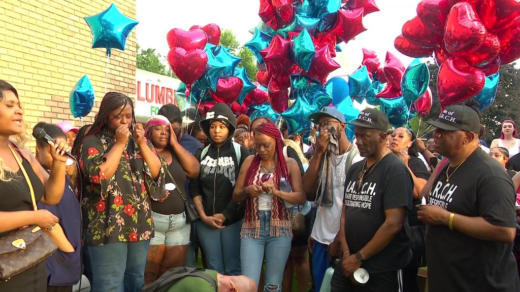 Dozens gather to mourn Jordan "Manny" Collins Jr. days after remains ...