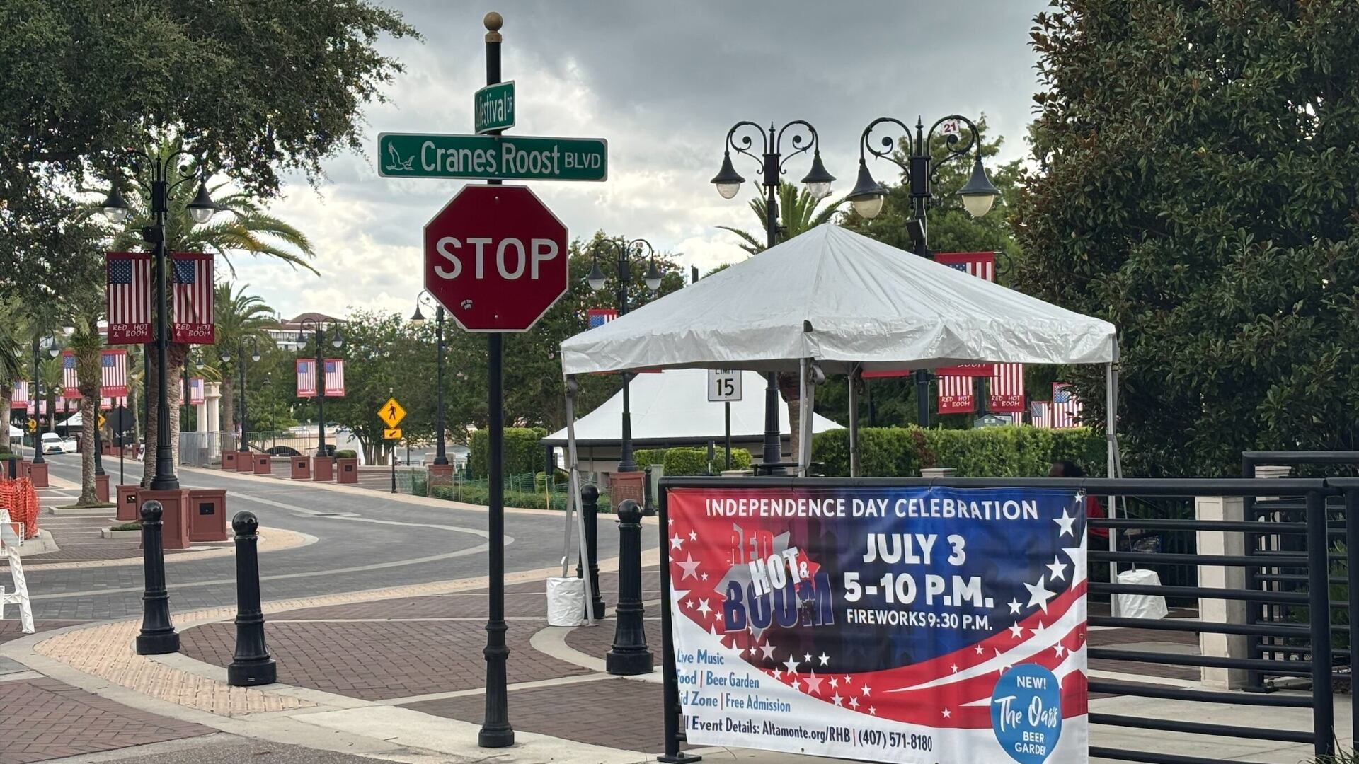 Weather forces delays at Red Hot and Boom