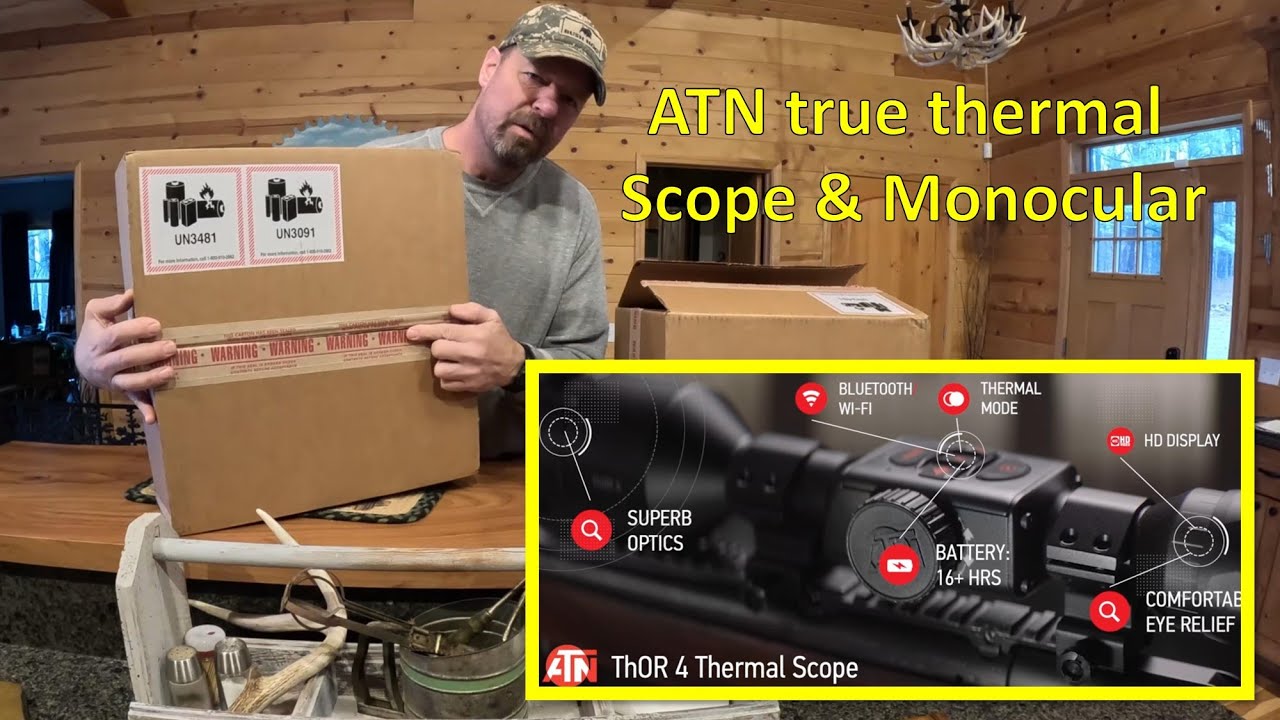 ATN Thor 4 384 2X–8X Thermal Scope & ATN OTS 4T Thermal Monocular