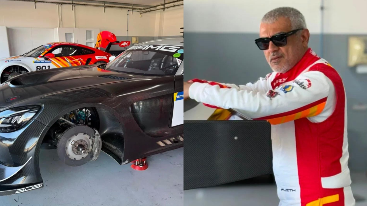 Ajith Kumar Shares Pics Of New Mercedes-AMG GT3 Racing Car Worth Over ...