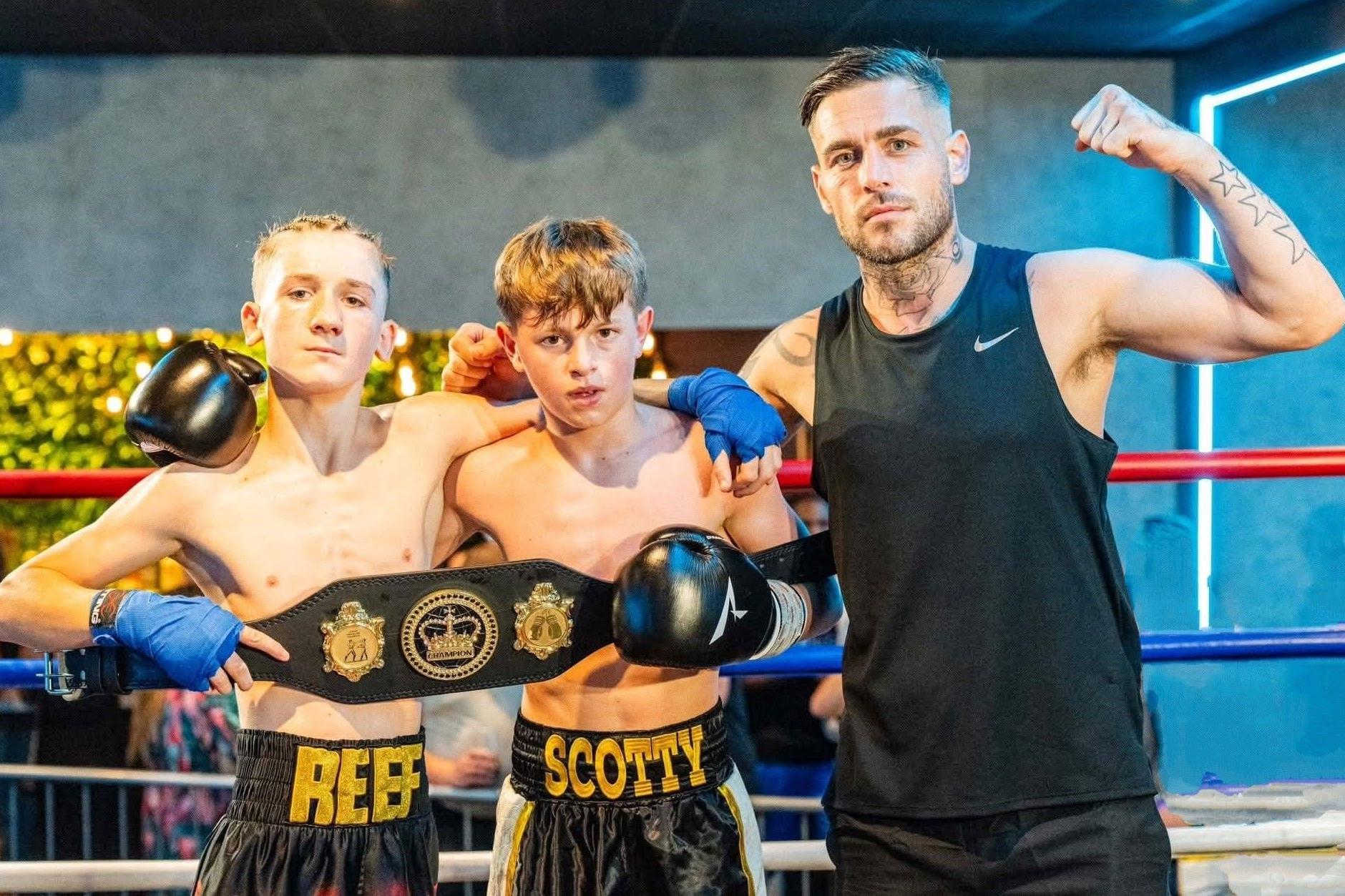 Knottingley teenage talent Reef Vaughan impresses in major show bout