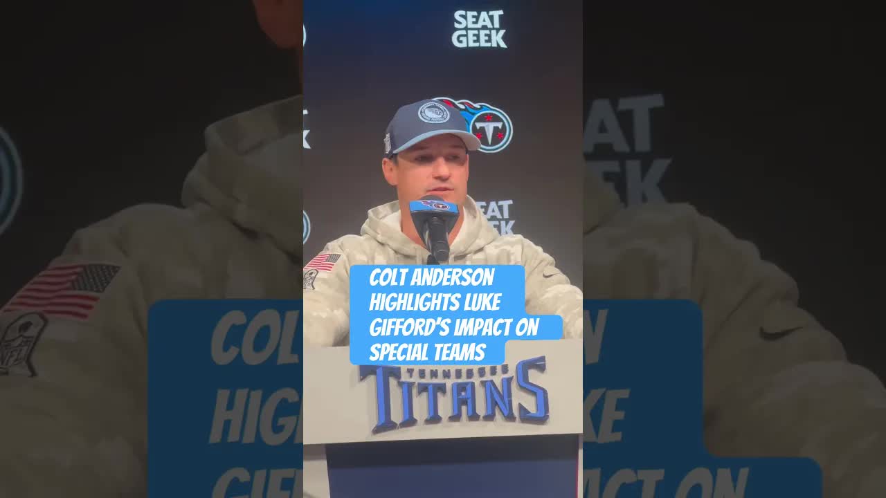 a to z sports nashville: colt anderson praises luke gifford's pro bowl ...
